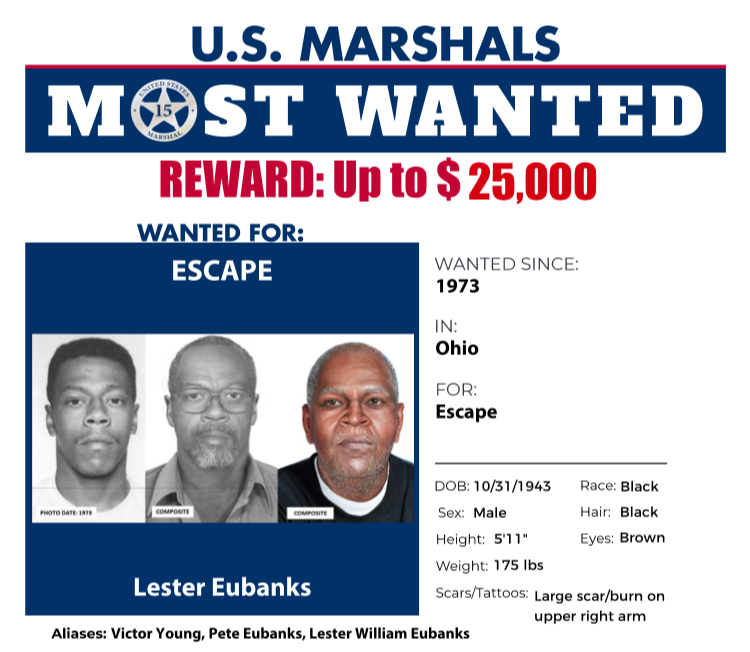 COLD CASE: Escaped Mansfield child killer added to national Most Wanted ...