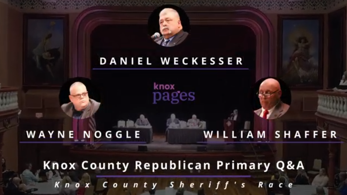 WATCH: Knox County sheriff's race Q&A