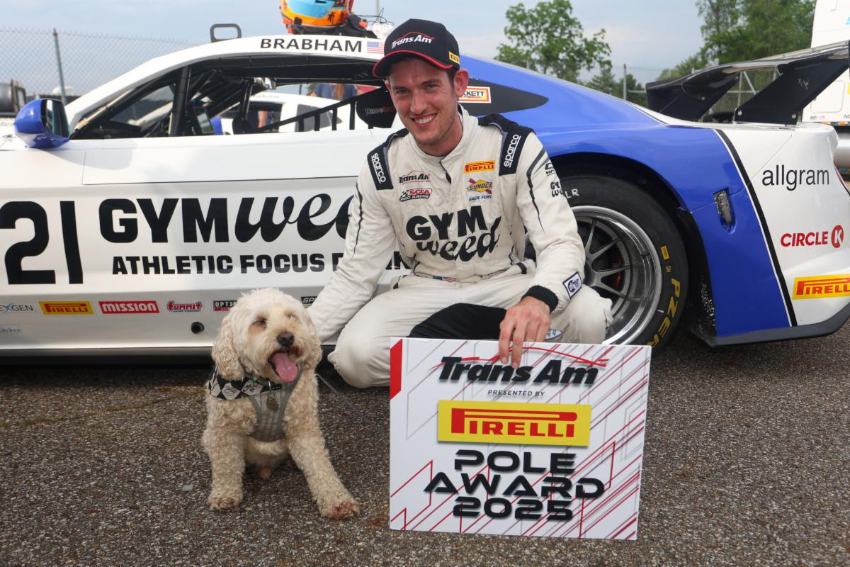 Brabham sets track record, claims 1st pole of 2025 at Mid-Ohio