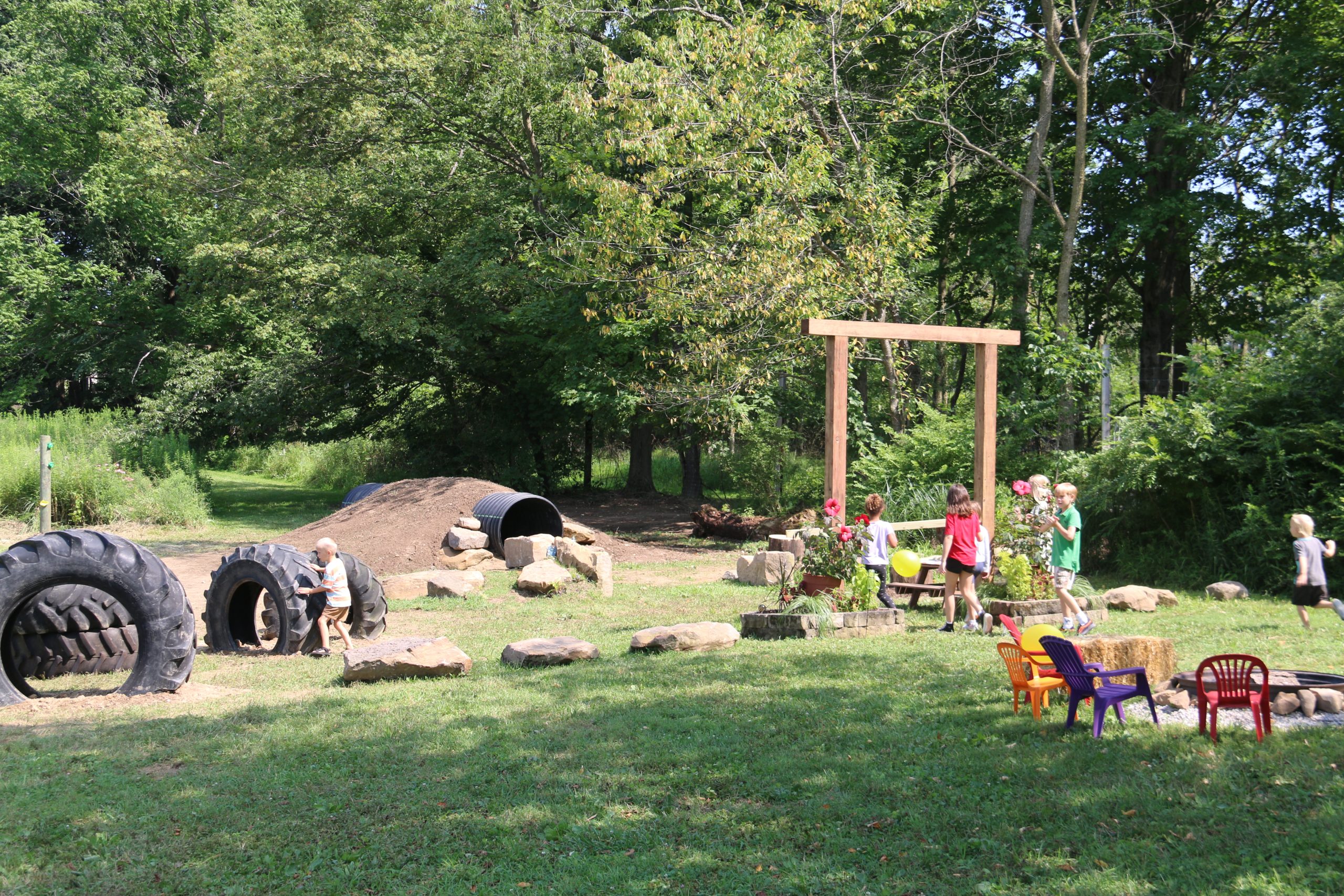 Beauty & Joy: Grace Brethren Church opens natural playground