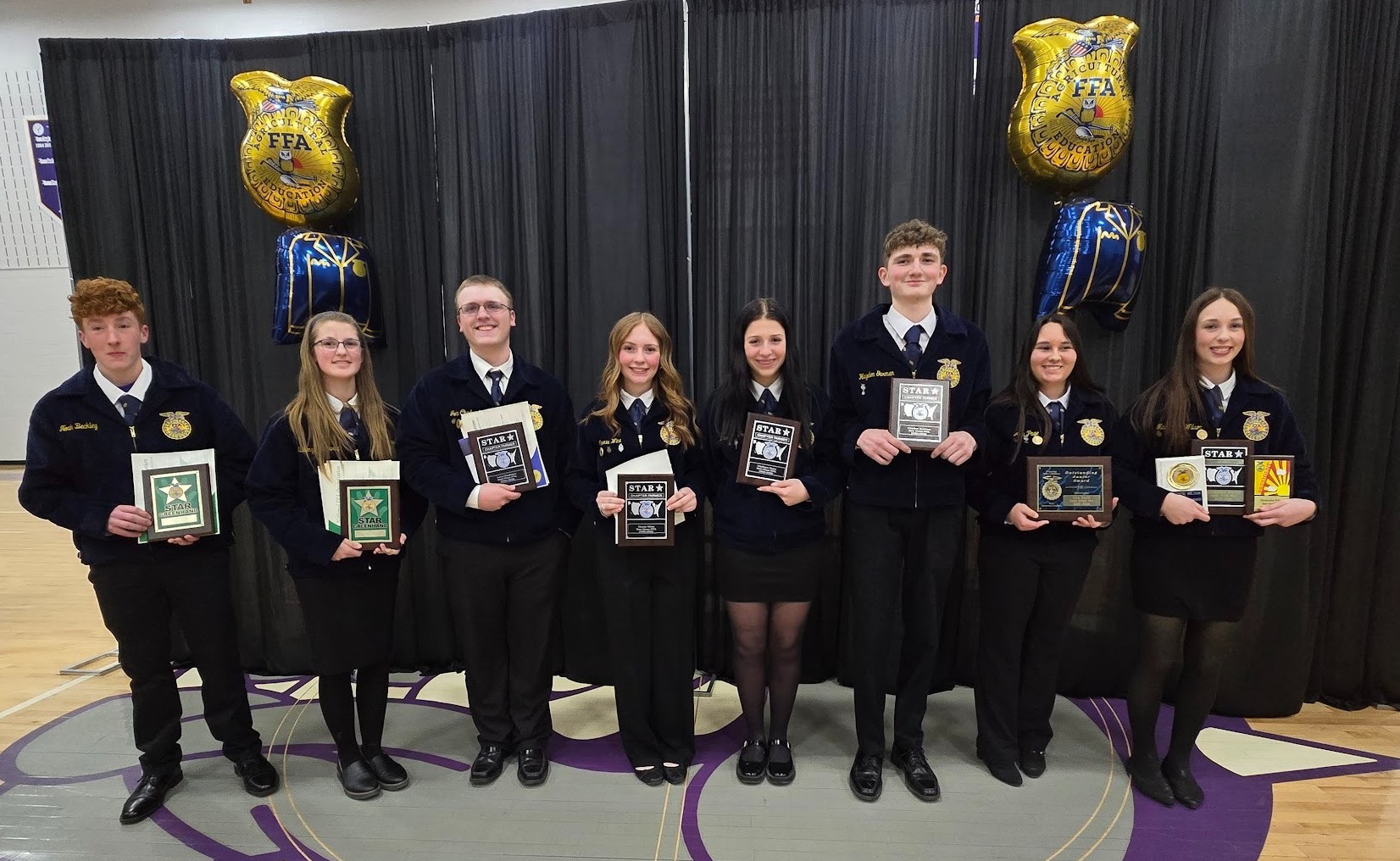 East Knox FFA celebrates annual awards banquet