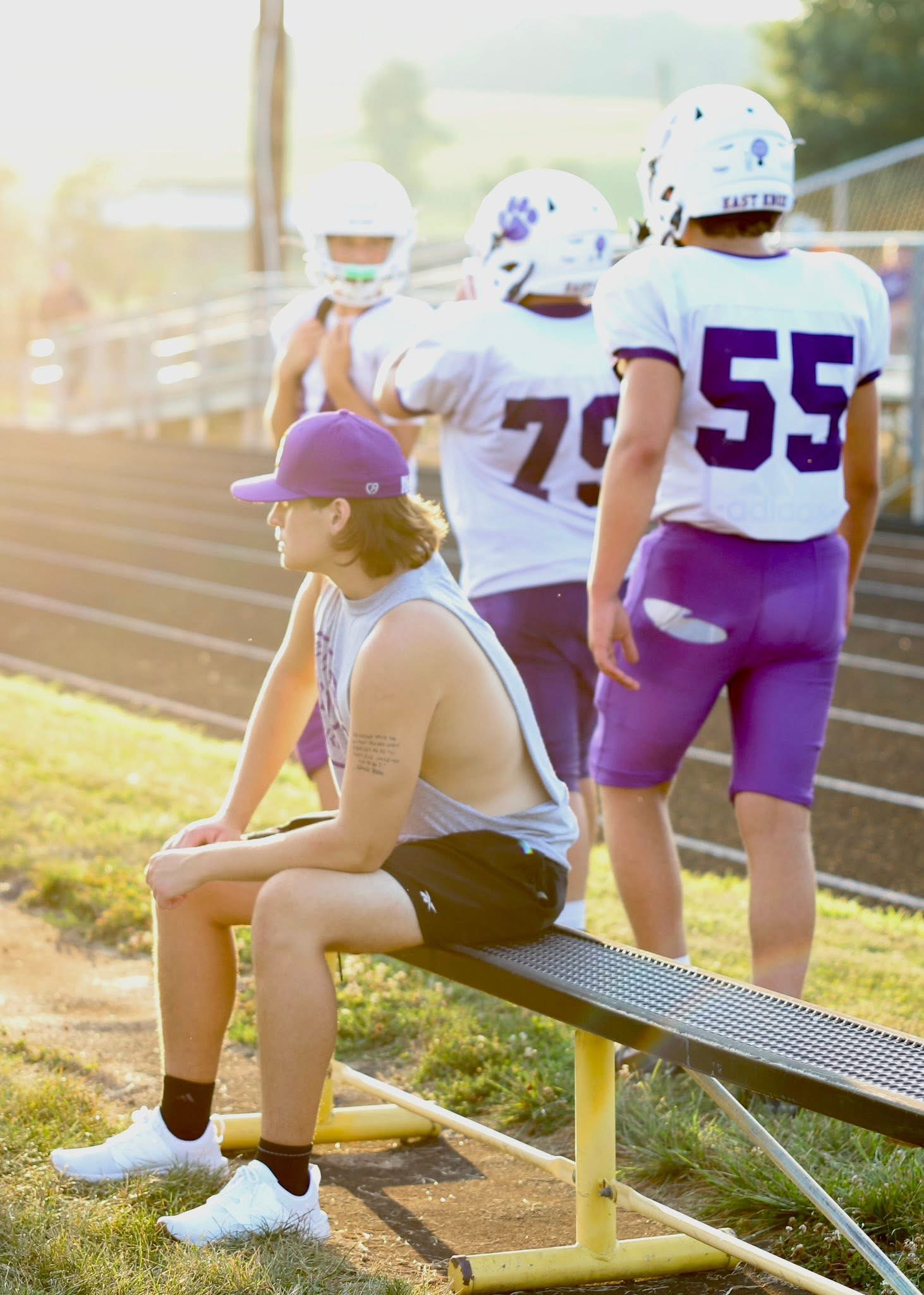 Knox County community mourns the passing of East Knox football captain